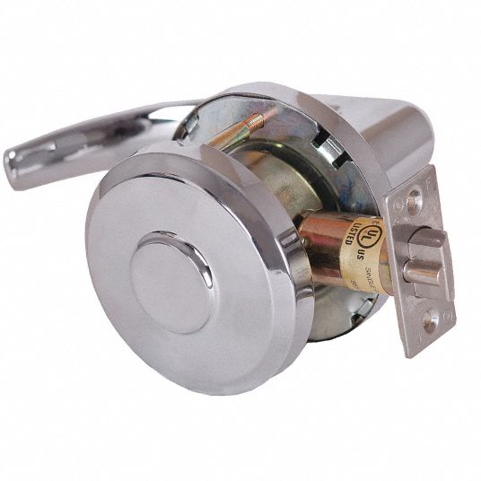 STANLEY, Classroom Security Lever Locksets, Chrome, Door Lockset ...