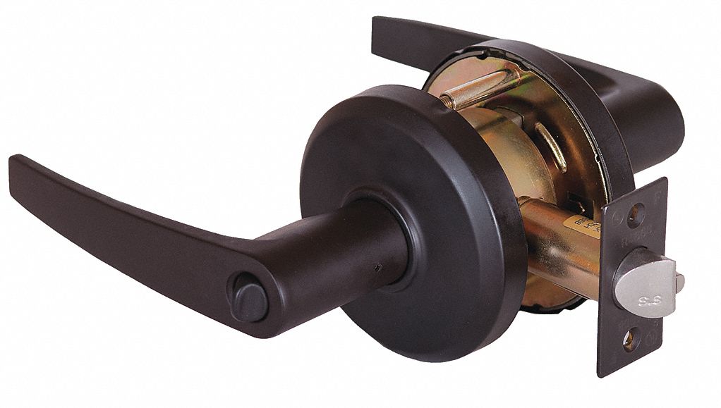 STANLEY, Storeroom Lever Locksets, Bronze, Door Lockset - 402U64 ...