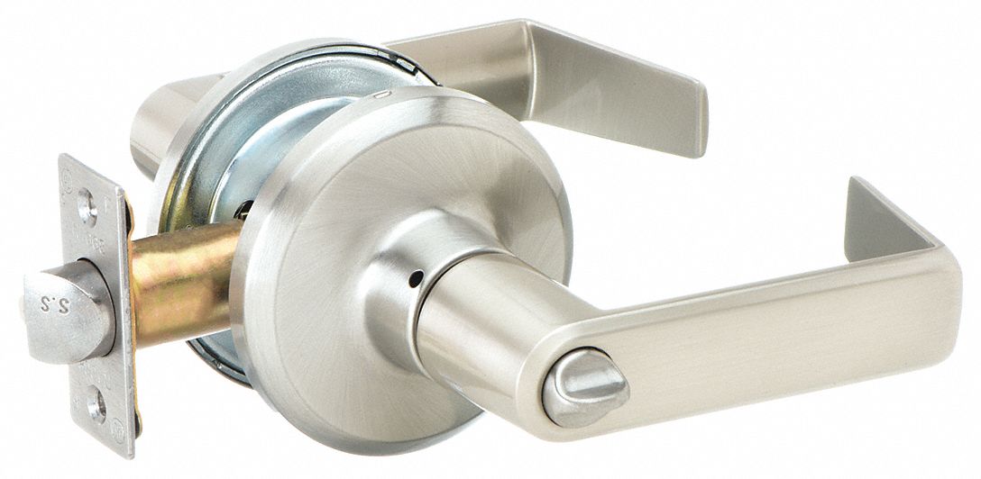 DORMAKABA, Office Lever Locksets, Nickel, Door Lockset - 45DJ01 ...
