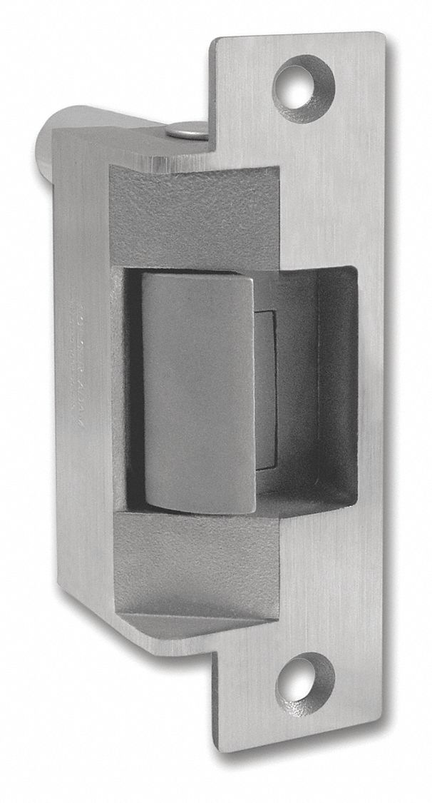 HES, 1 1/4 in Wd, 4 7/8 in Ht, Electric Door Strike - 45DJ54|732 24D ...