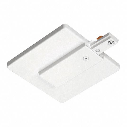 JUNO LIGHTING End Feed Connector and J-Box Cover: Power Feed End ...