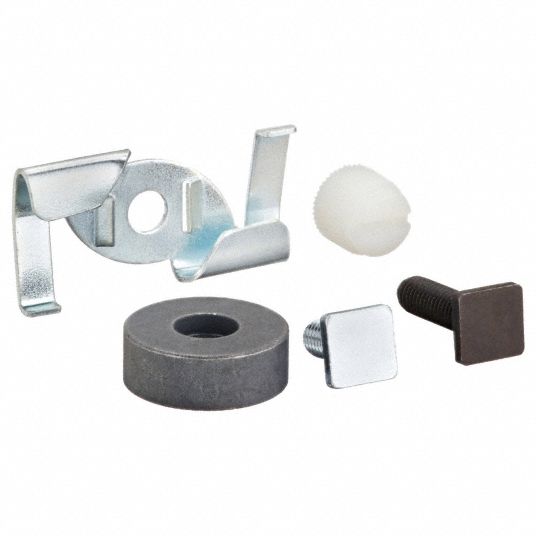 Compatible with Track Inverted T Ceilings, Silver, T-Bar Attachment ...