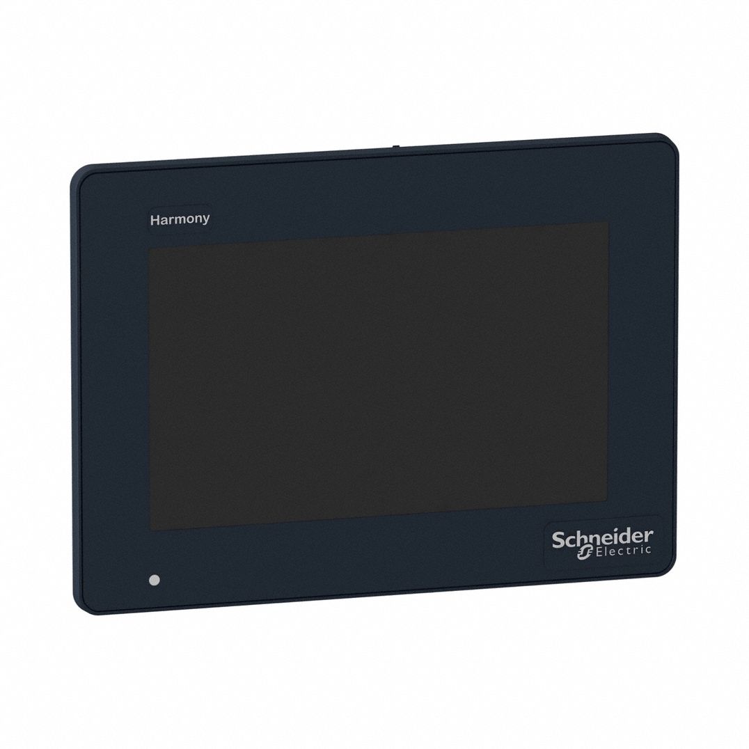 SCHNEIDER ELECTRIC, TFT Color LCD, 7 in Display Screen Size, Touch ...