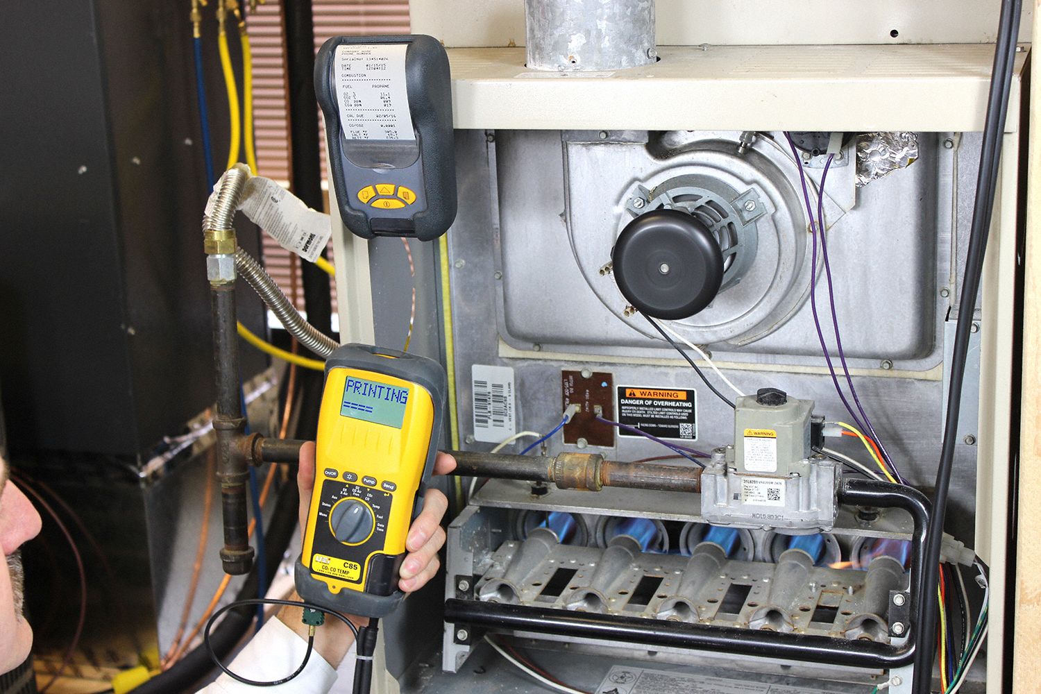 UEI TEST INSTRUMENTS Combustion Analyzer - 45DR82|C85 - Grainger