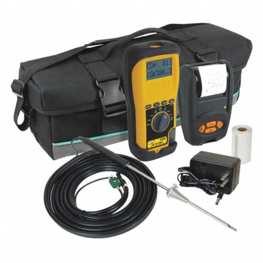 Combustion Analyzer Kit,LCD - Grainger