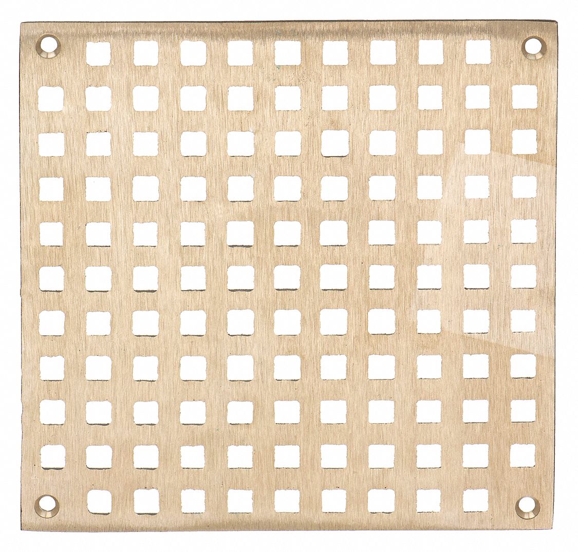 JAY R. SMITH MFG. CO, Square, Square Holes, Grate - 45DT73|B10NBG ...