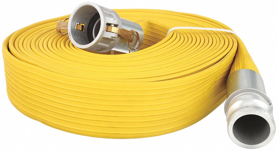 2 in Hose Inside Dia., 50 ft Hose Lg, Water Discharge Hose - 45DU31 ...