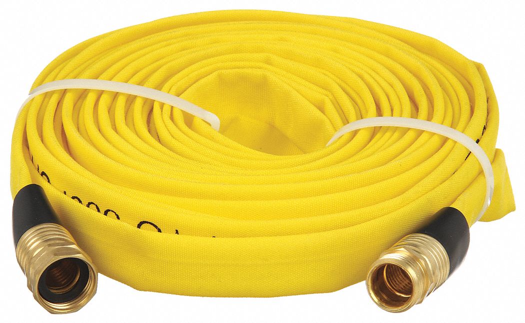 Single Jacket, 50 ft Hose Lg, Wildland Fire Hose - 45DV03|45DV03 - Grainger