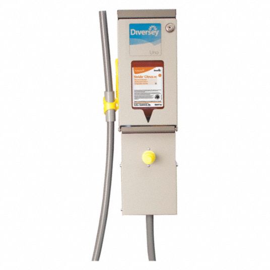 DIVERSEY Dilution Control Dispenser: Wall Mount Dispenser, 1 Chemicals ...