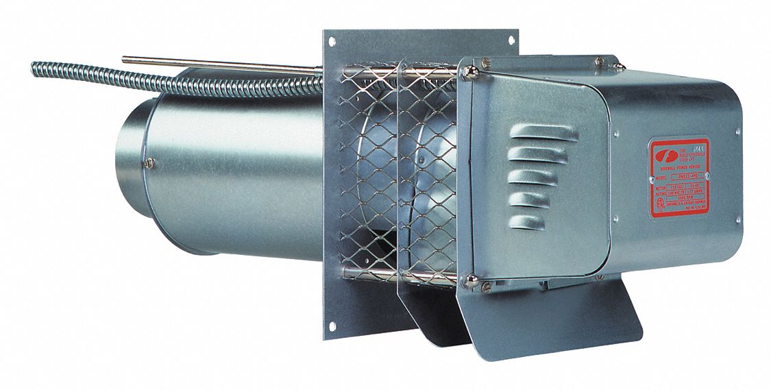 For Furnaces, For 3 in to 4 in Pipe, Power Venter - 45DX23|SWG-4HD ...