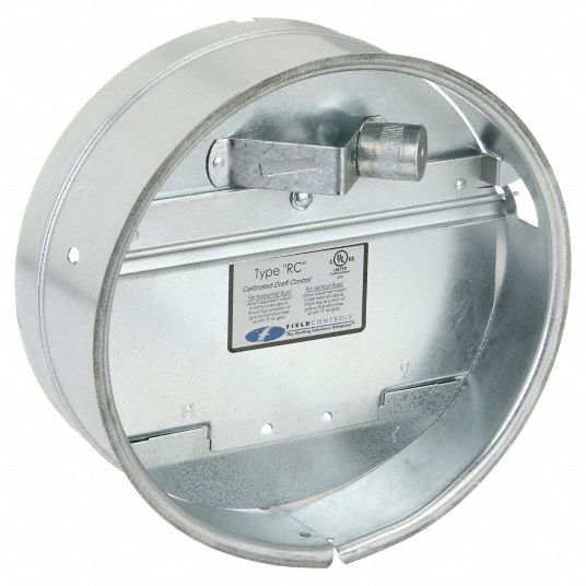 Oil, For 8 in_9 in_10 in Duct Dia, 8-10"dia SS Barometric Draft Control ...