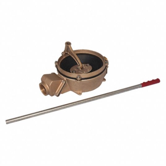 EDSON, Bronze, 2 in Fluid Connection Size, Hand Pump - 45DZ09|11751 ...