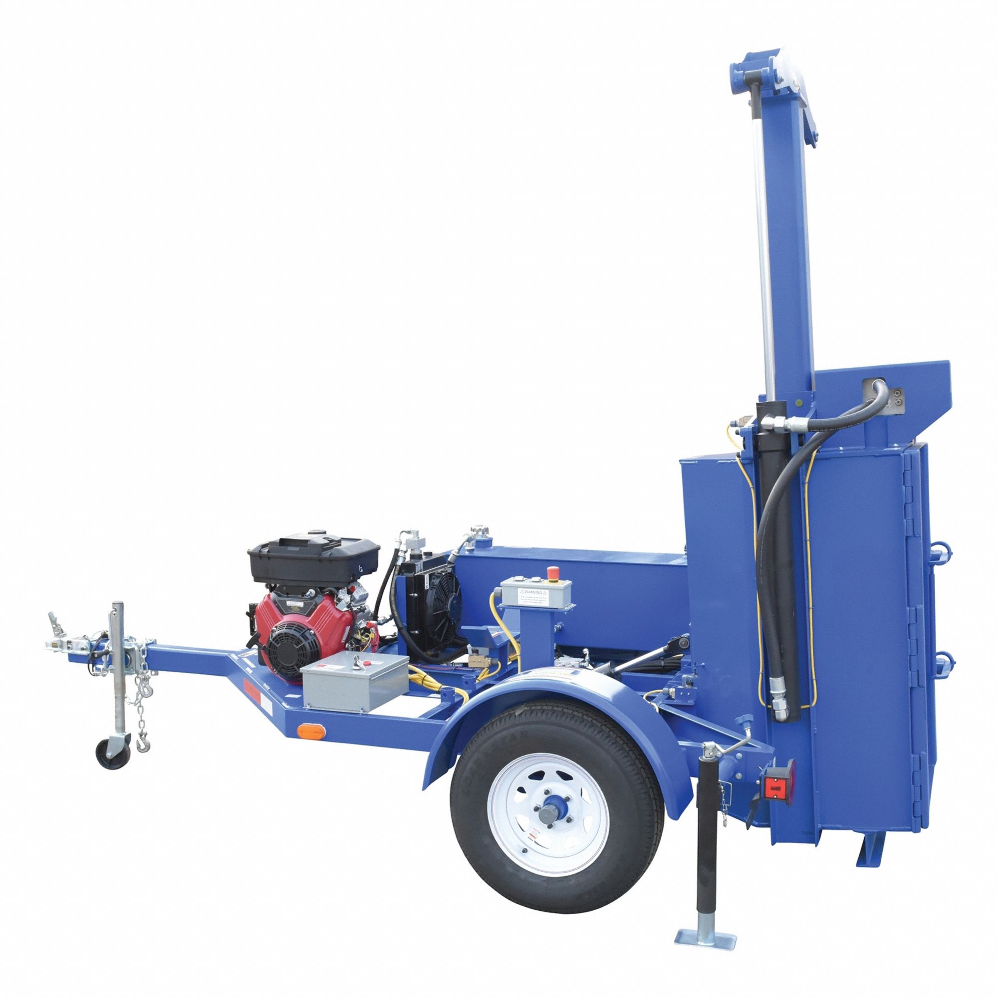 For 55 gal Drum Capacity, 25 sec Cycle Time, Drum Crusher - 45EC32|HDC ...