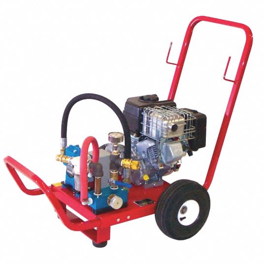 WHEELER-REX, Twin Piston, 5 1/2 hp Honda, Hydrostatic Test Pump ...