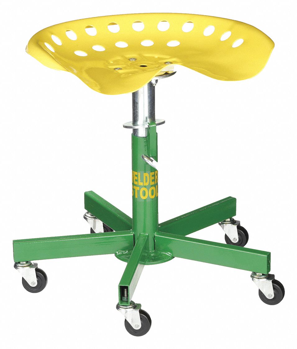 SUMNER, 22 in Overall Ht, Manual, Round Stool - 45EK85|785800 - Grainger