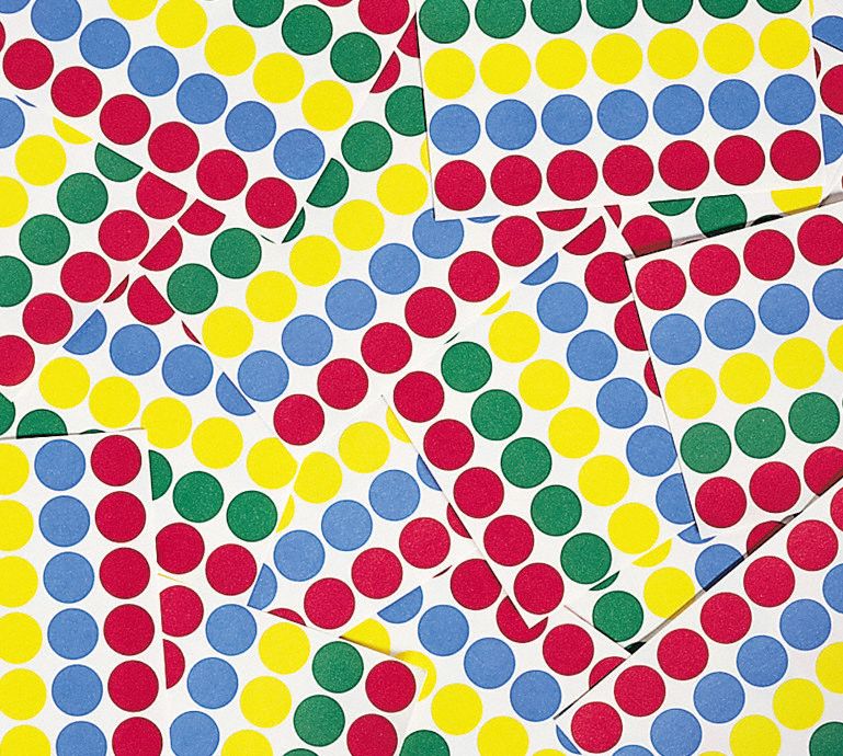 AVERY Laser Inkjet Label 5 472 Avery Template Blue Green Red Yellow 