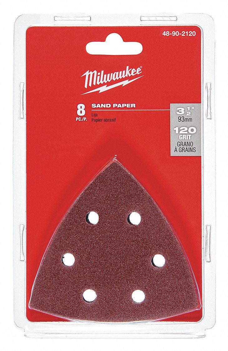 Sanding Sheet Set, Sand Paper 120 Grit - 45EV35|48-90-2120 - Grainger
