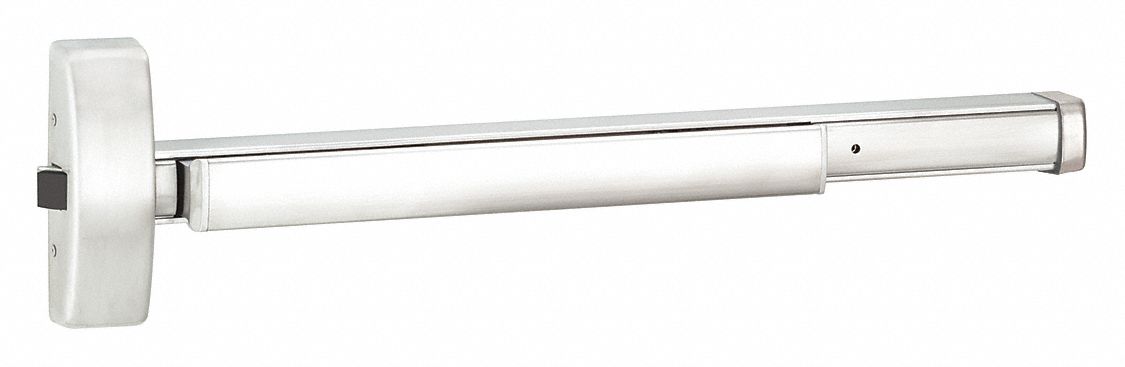 PRECISION, 48 in Max Door Wd, Stainless Steel, Exit Device - 45EV39 ...