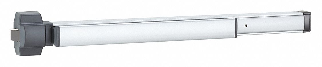 Rim Exit Device, Exit Device, Satin Stainless Steel, 5100, 36 in Door ...