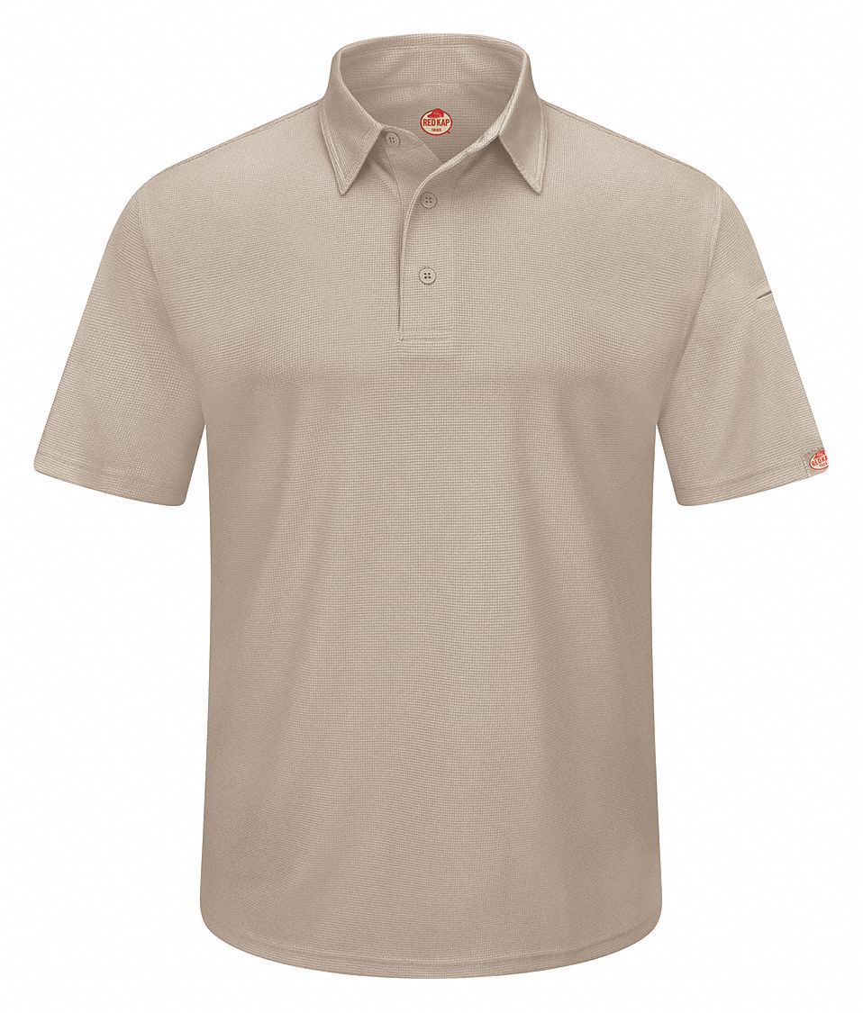 RED KAP, Men's, 6XL, Short Sleeve Polo - 45EY36|SK90TN SS 6XL - Grainger