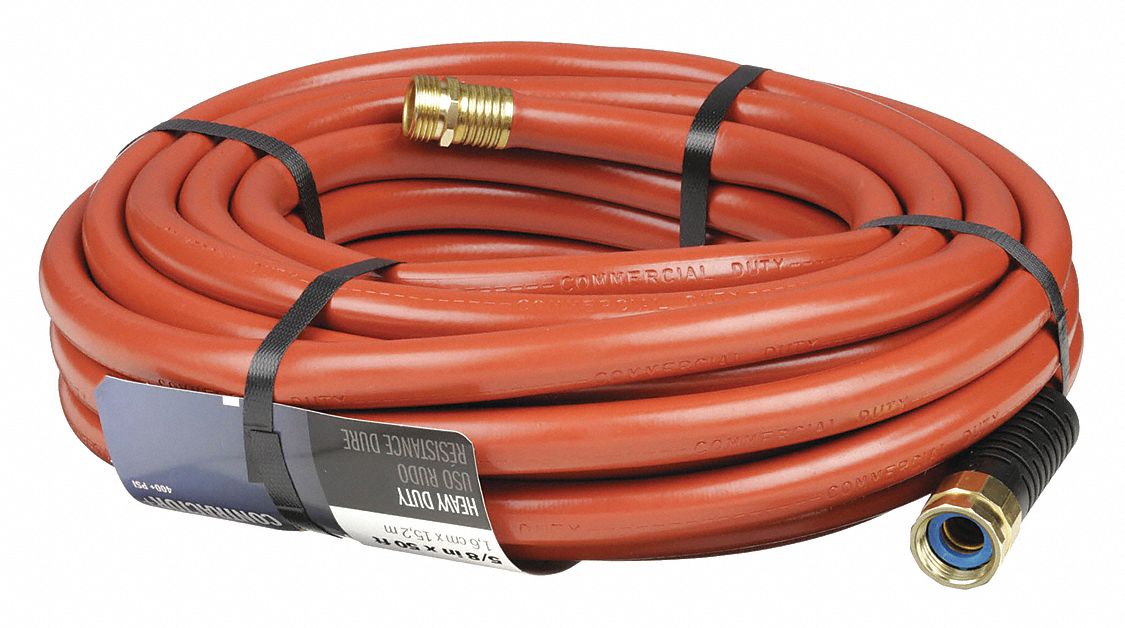 PVC, 5/8 in Inside Dia., Water Hose - 45FE37|CSNCG58050 - Grainger