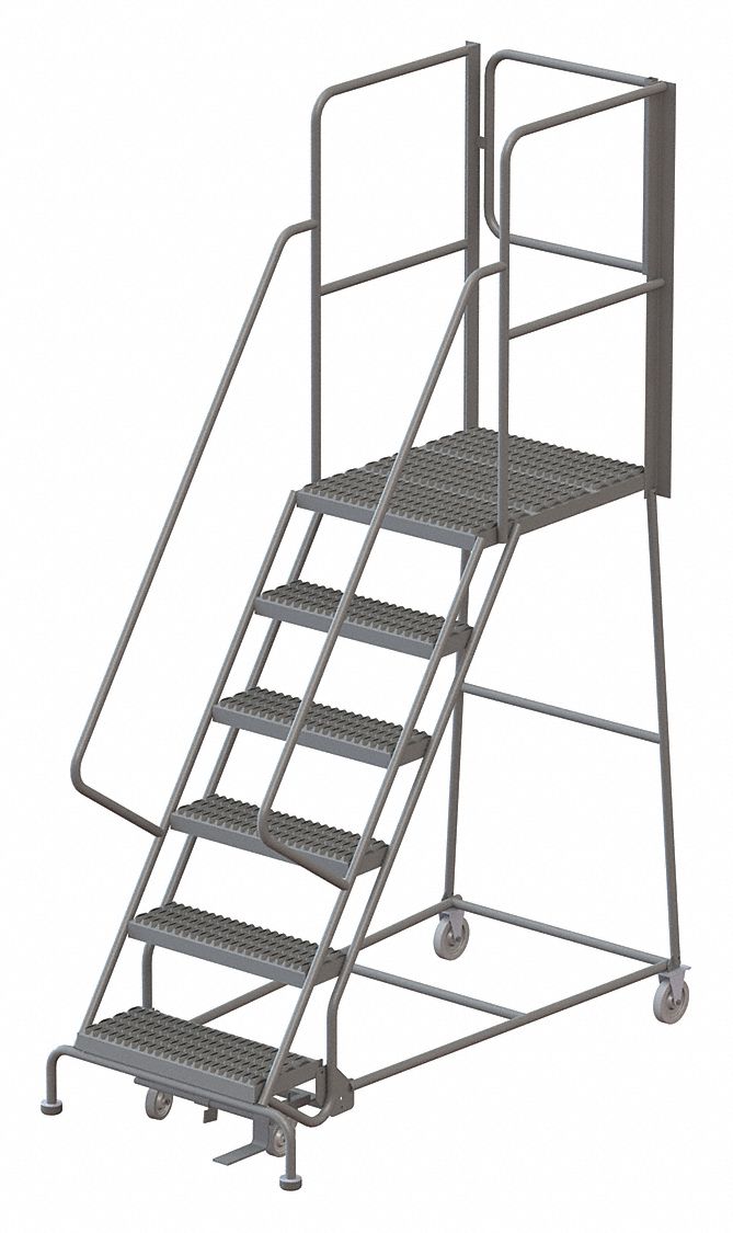 TRI-ARC, 5 ft Platform Ht, Unassembled, Rolling Ladder - 45FF65 ...