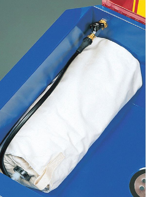 Washer Bag, White; Removes Oil, Grease - Grainger