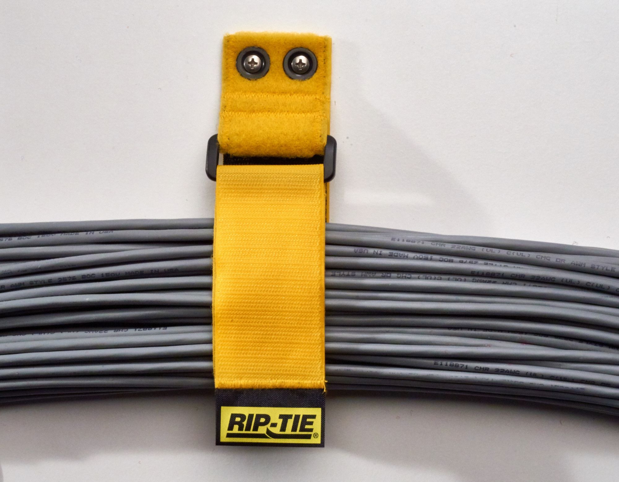 RIP-TIE Hook-and-Loop Cinch Strap: 16 in Lg, 4.00 in, 2 in Wd, 90 lb ...