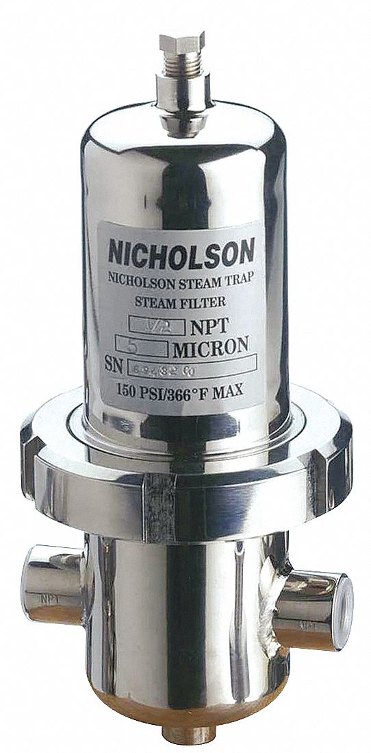 Stainless Steel, 3/4 in, Steam Trap - 45FM29|6944200 - Grainger