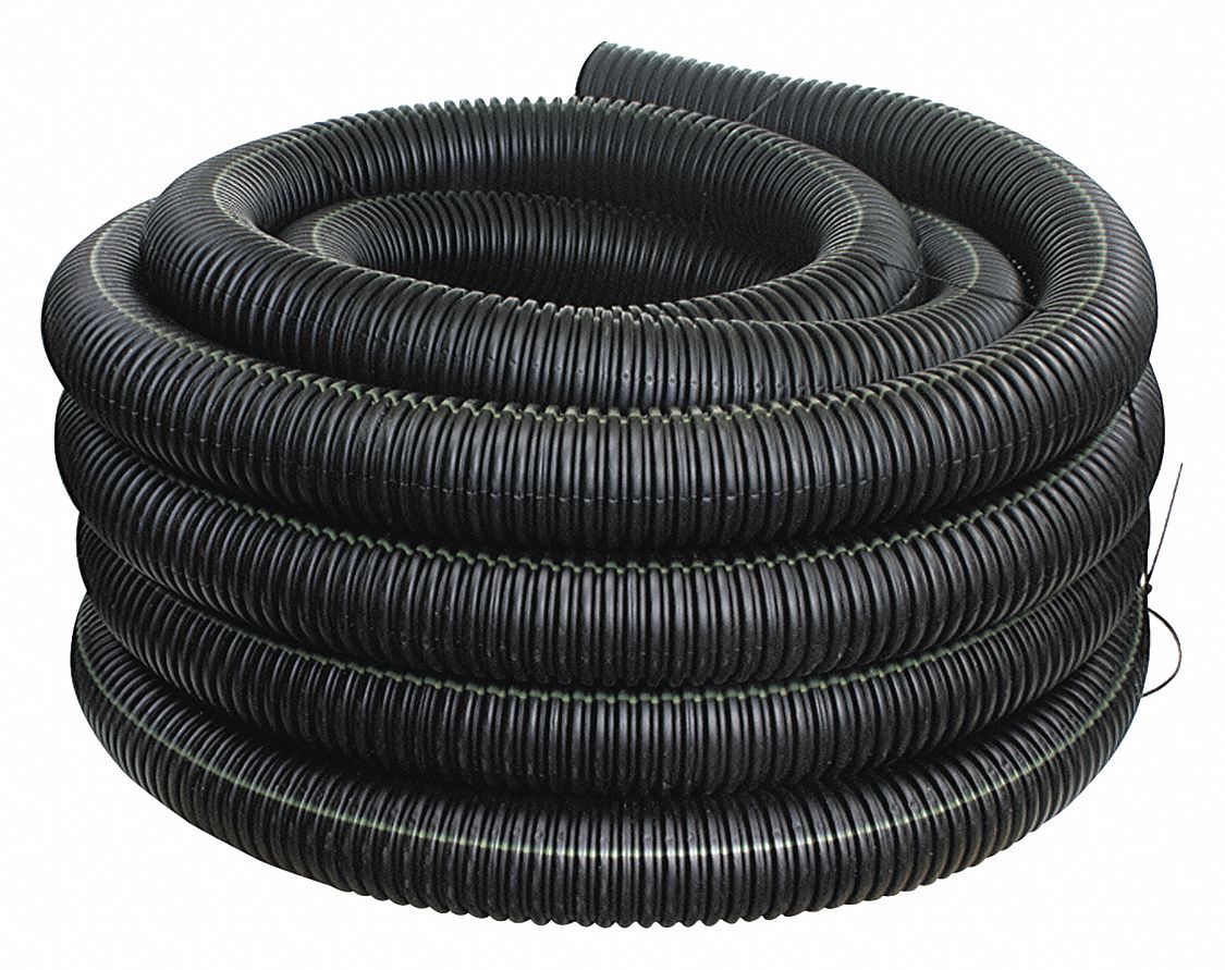 ADVANCED DRAINAGE SYSTEMS Drainage Pipe: HDPE, 4 in Nominal Pipe Size ...