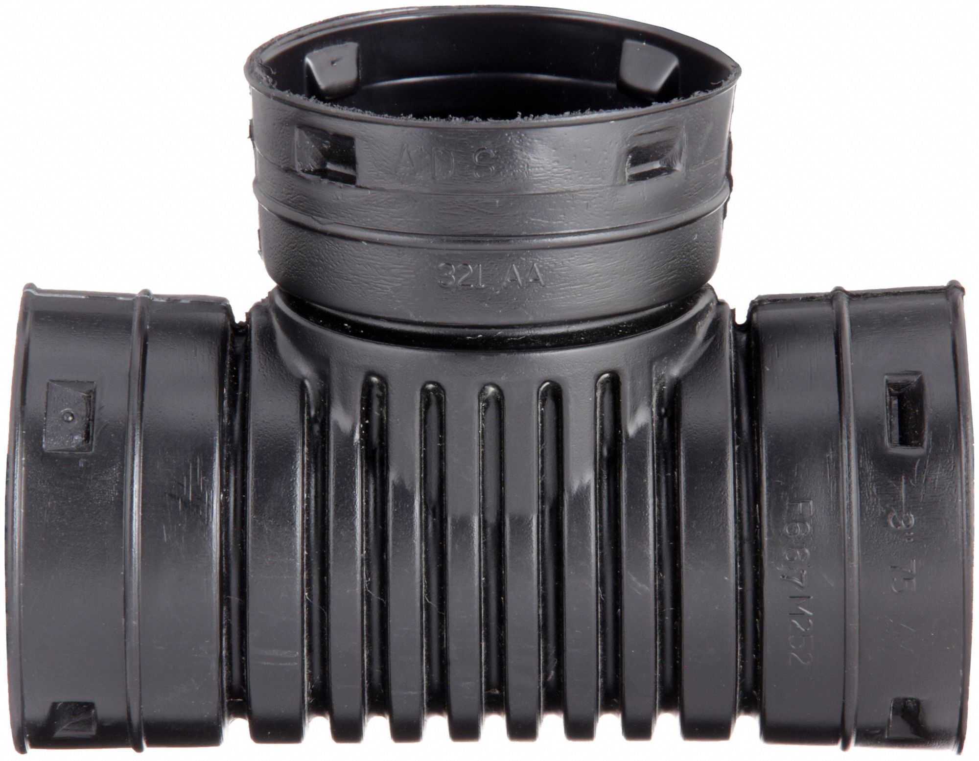 ADVANCED DRAINAGE SYSTEMS Snap Tee: 3 in x 3 in x 3 in Fitting Pipe ...