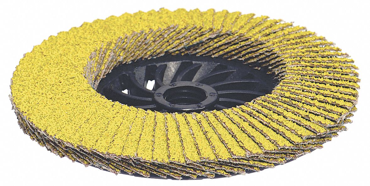 ARC ABRASIVES, Type 29, 4-1/2" x 5/8"-11, Flap Disc - 45GF66|71 ...