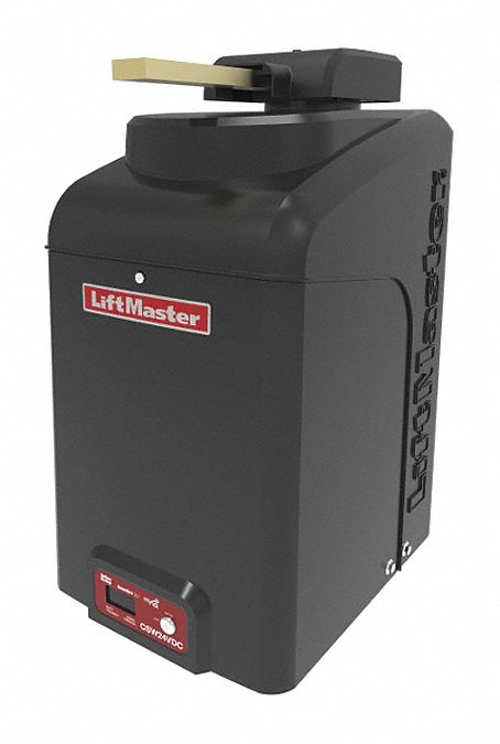 Swing Gate Operator,Black,1600 lb.,24V - Grainger