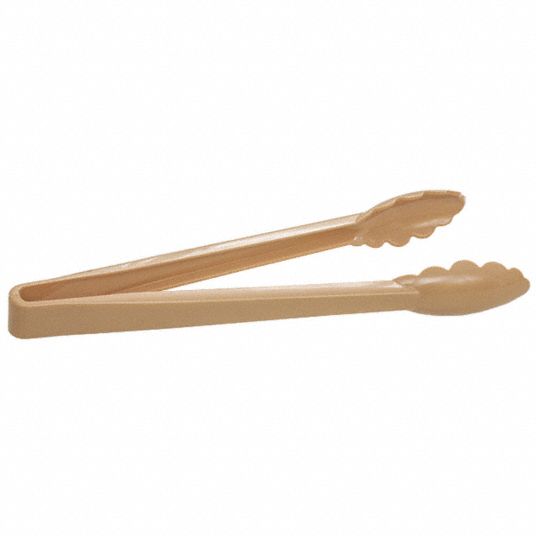 CRESTWARE, 12 in Overall Lg, Beige, Serving Tongs - 45GJ71|PCT12BG ...