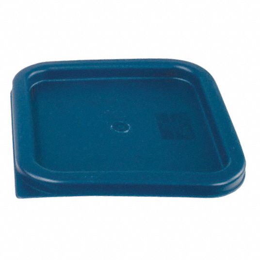 CRESTWARE, Blue Body, Blue Lid, Container Lid - 45GK86|SQCL12 - Grainger