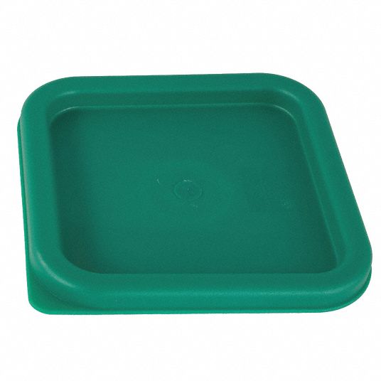 CRESTWARE, Green Body, Green Lid, Container Lid - 45GK87|SQCL24 - Grainger