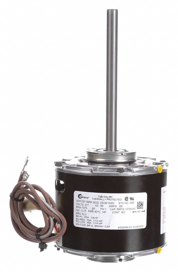 CENTURY, 595, 1 Shafts, Direct Drive Motor - 45GL47|595 - Grainger