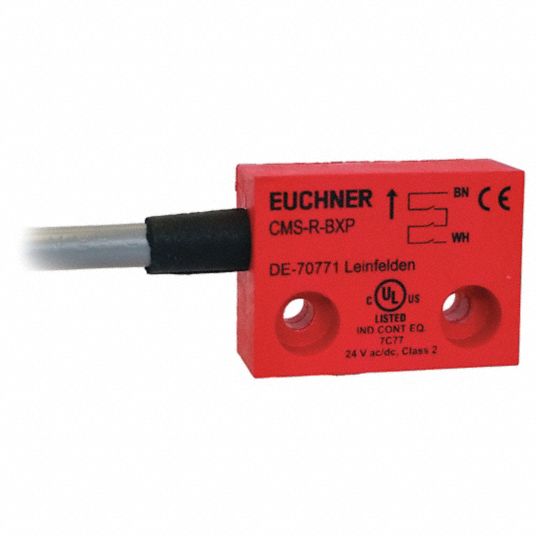 EUCHNER Magnetically Actuated Safety Interlock Read Switch: 0.67 in Off ...