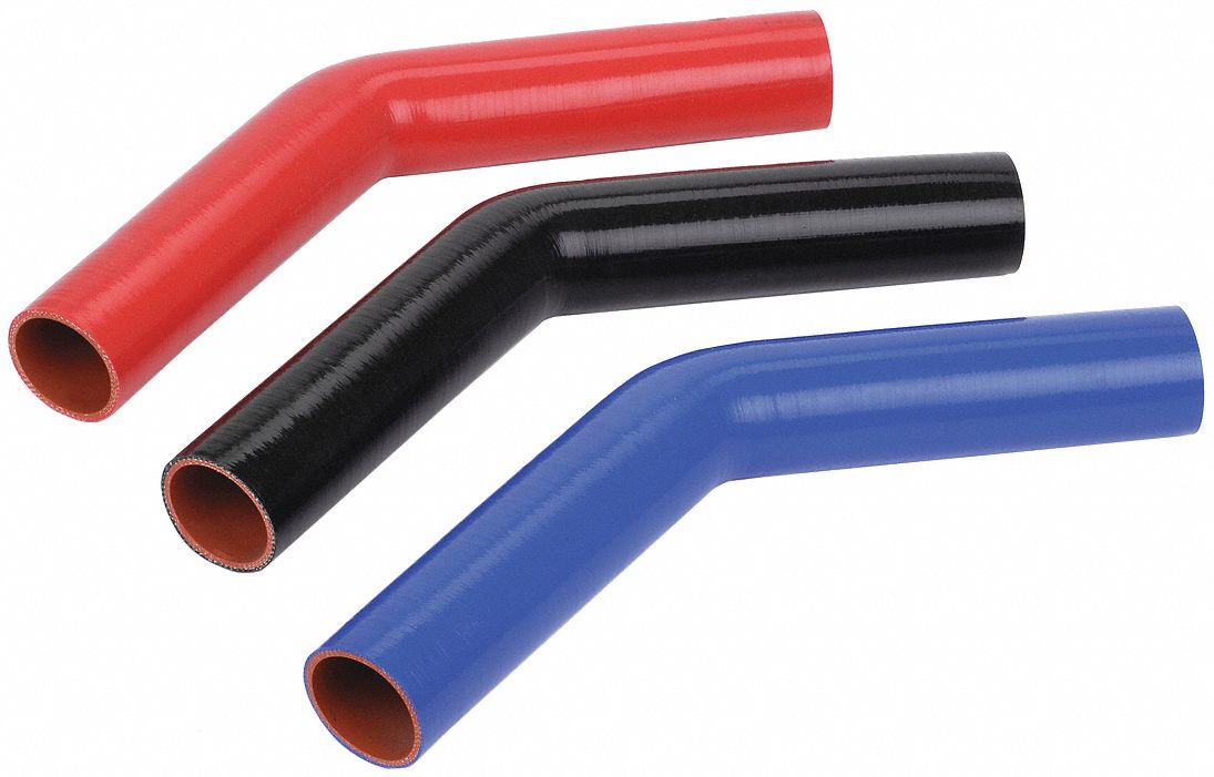 FLEXTECH, 2 1/2 in Hose Inside Dia., 20 in Hose Lg, Elbow Hose - 45GW15 ...