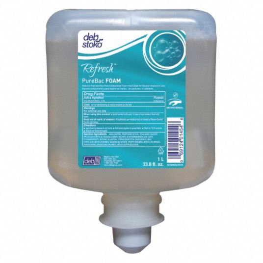 DEB, Foam, Mfr. Dispenser Part # Mfr. No. WRM1LDS, Hand Soap - 45GY47 ...