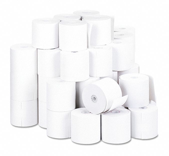 UNIVERSAL ONE, 2 3/4 in Wd, 190 ft Lg, Paper Roll - 45GY90|UNV32000 ...