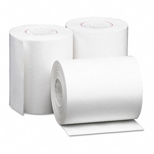 UNIVERSAL ONE, 2 1/4 in Wd, 80 ft Lg, Paper Roll - 45GZ02|UNV35760 ...