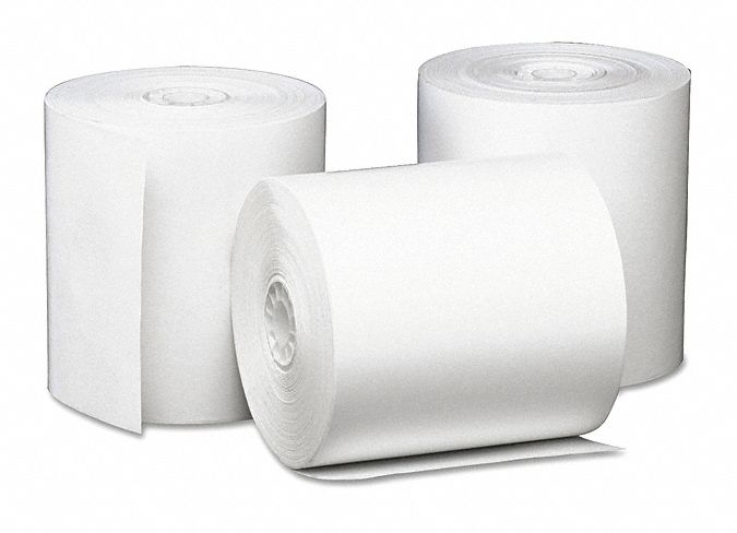 UNIVERSAL ONE, 3 1/8 in Wd, 230 ft Lg, Paper Roll - 45GZ05|UNV35763 ...
