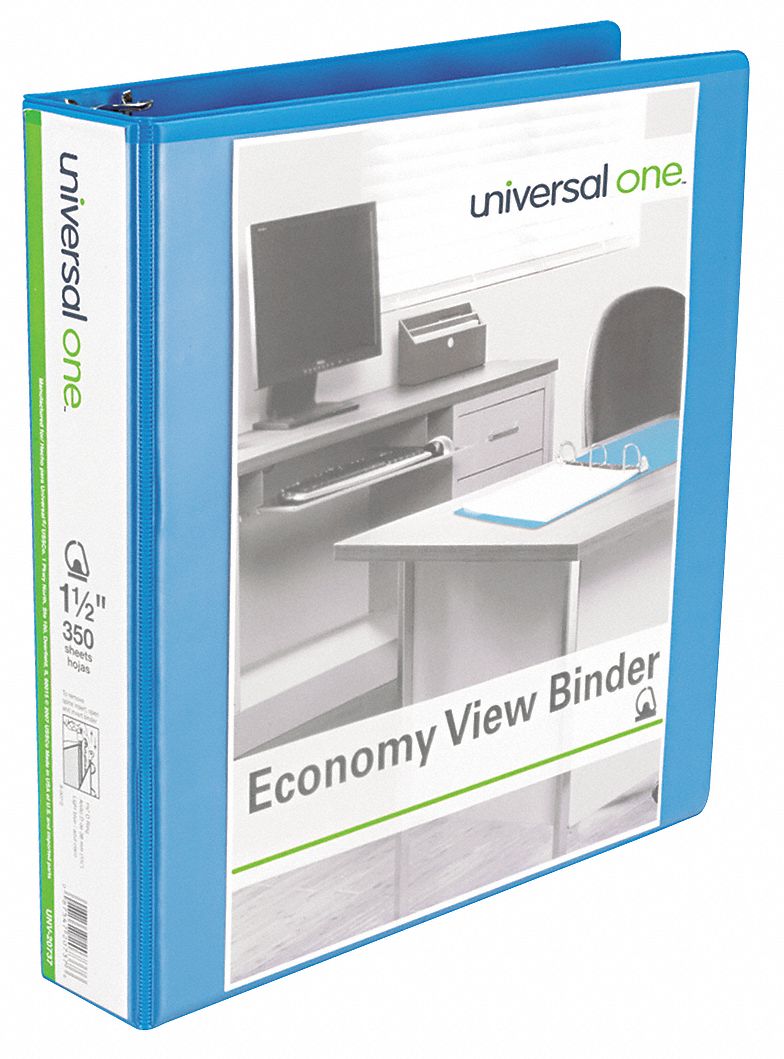 D-Ring,Light Blue,220 Sheets - Grainger