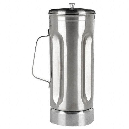 WARING COMMERCIAL, Two Liter Container, Stainless Steel, Two Liter ...