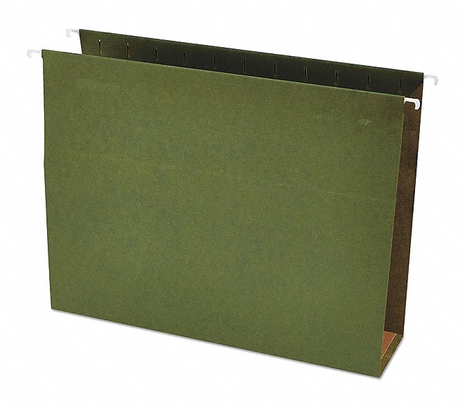 UNIVERSAL ONE File Folders, 3in. Box Bottom, Letter, PK25 - 45HD01 ...