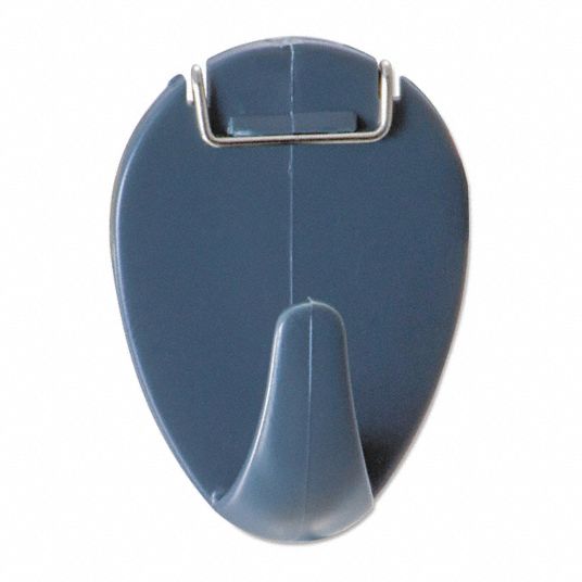 UNIVERSAL ONE, Plastic, Black, Partition Hook - 45HD85|UNV08222 - Grainger