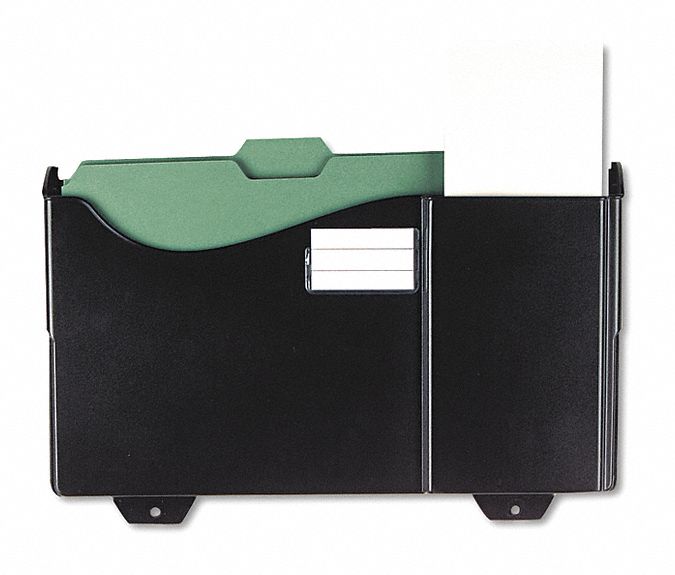 UNIVERSAL, 1 Compartments, Plastic, Wall File - 45HD92|UNV08136 - Grainger