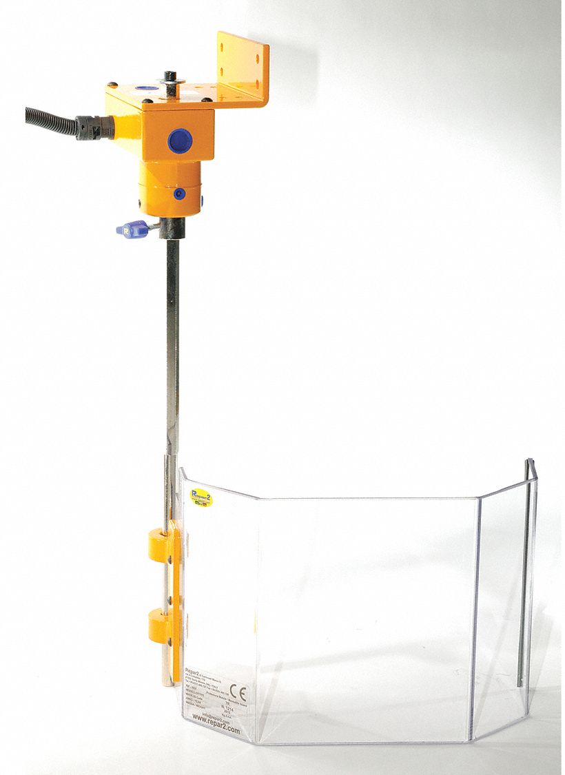 REPAR, 3-Sided, 7 in Guard Wd, Machine Guard - 45HE69|TR-3A-200-CM ...