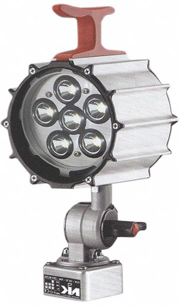 NIC, Articulating, LED, Task Light - 45HE77|IR-LED-CLIK-S-110230AC ...